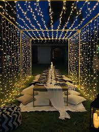 CABANA 10'x10' w/String Lights – Lounge Party Rentals