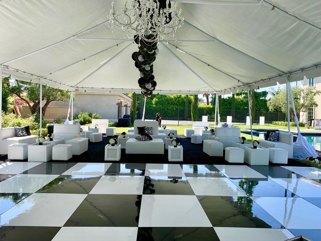 FLOORING, Carpeting & STAGE – Lounge Party Rentals