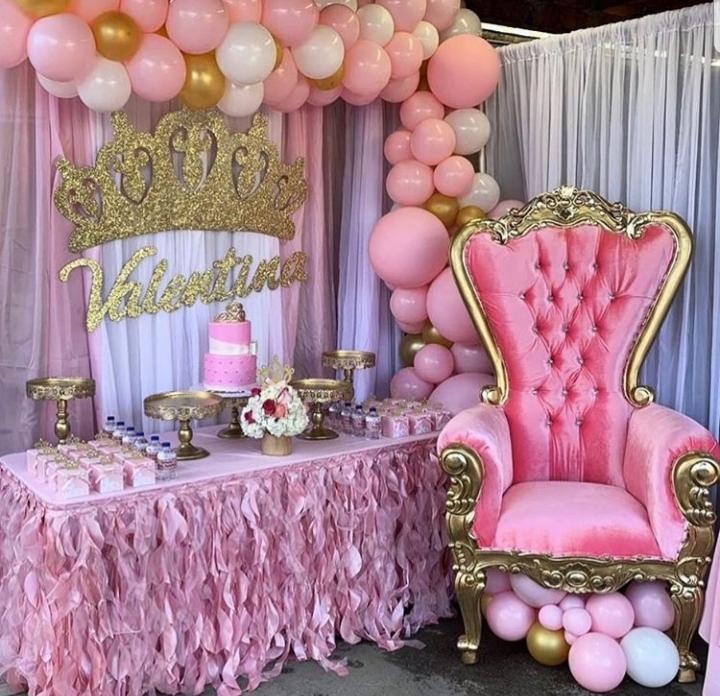 Single THRONE Pink – Lounge Party Rentals