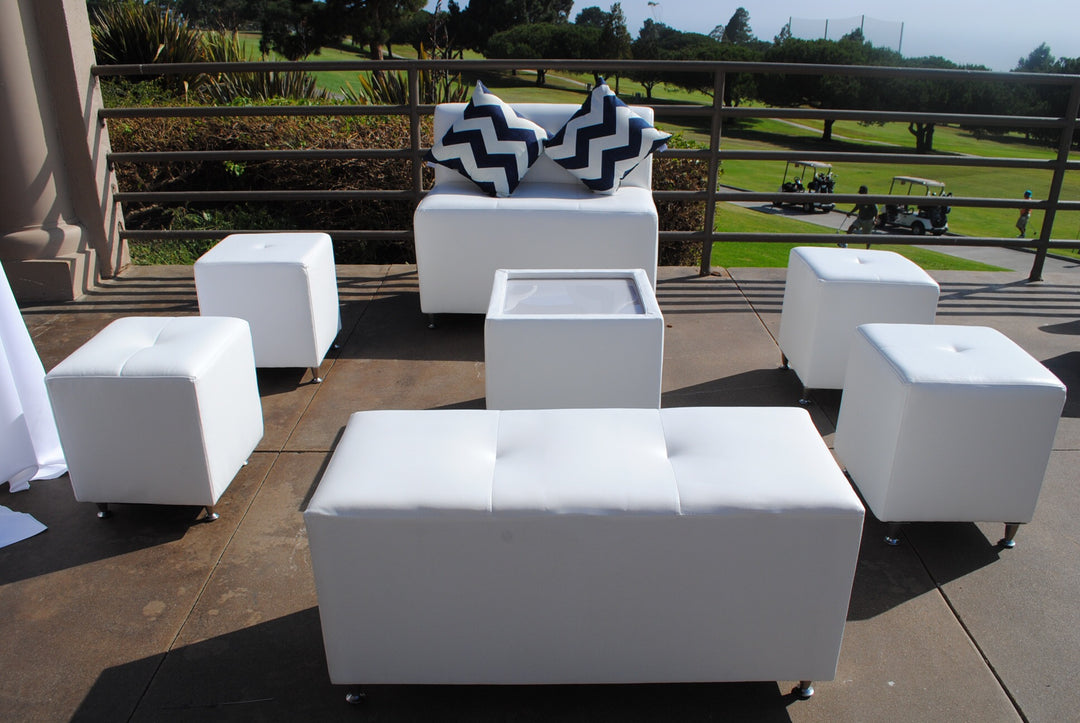 LED Lighted SQUARE TABLE - coffee table / end table (Changing Colors ...