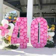 BALLOON MARQUEE Letters H4' – Lounge Party Rentals