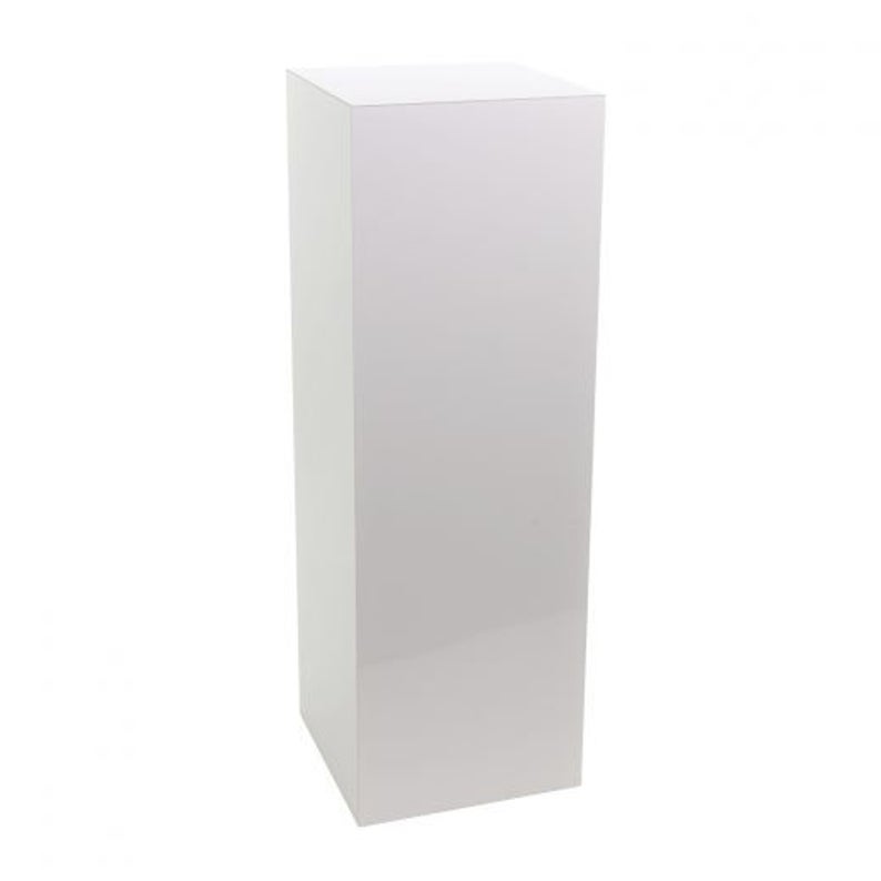 White Pedestals Columns ( each ) – Lounge Party Rentals